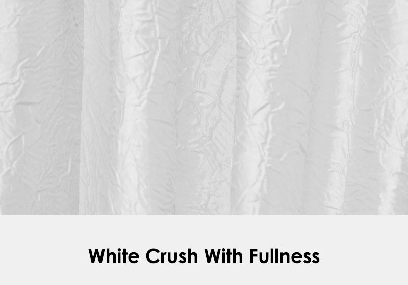 Crush Winter White Event Drape – Drape Kings